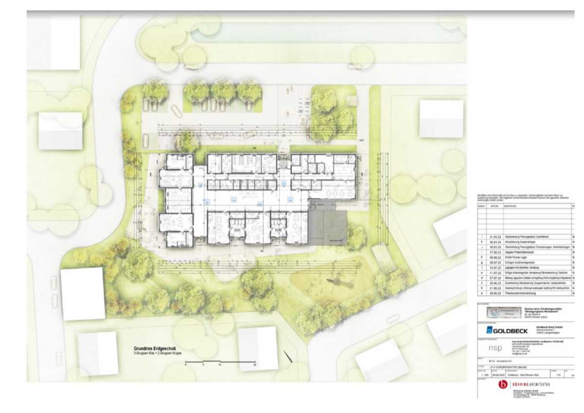 Neubau der Kita in Südwinsen beschlossen: Gemeinde Winsen (Aller)